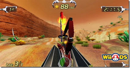 Novas screens de Excitebots Trick Racing (Wii) - Nintendo Blast